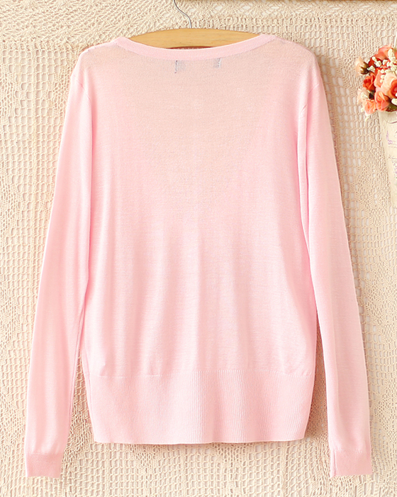 Colorful Soft Long Thin Sweater For Girls on Luulla
